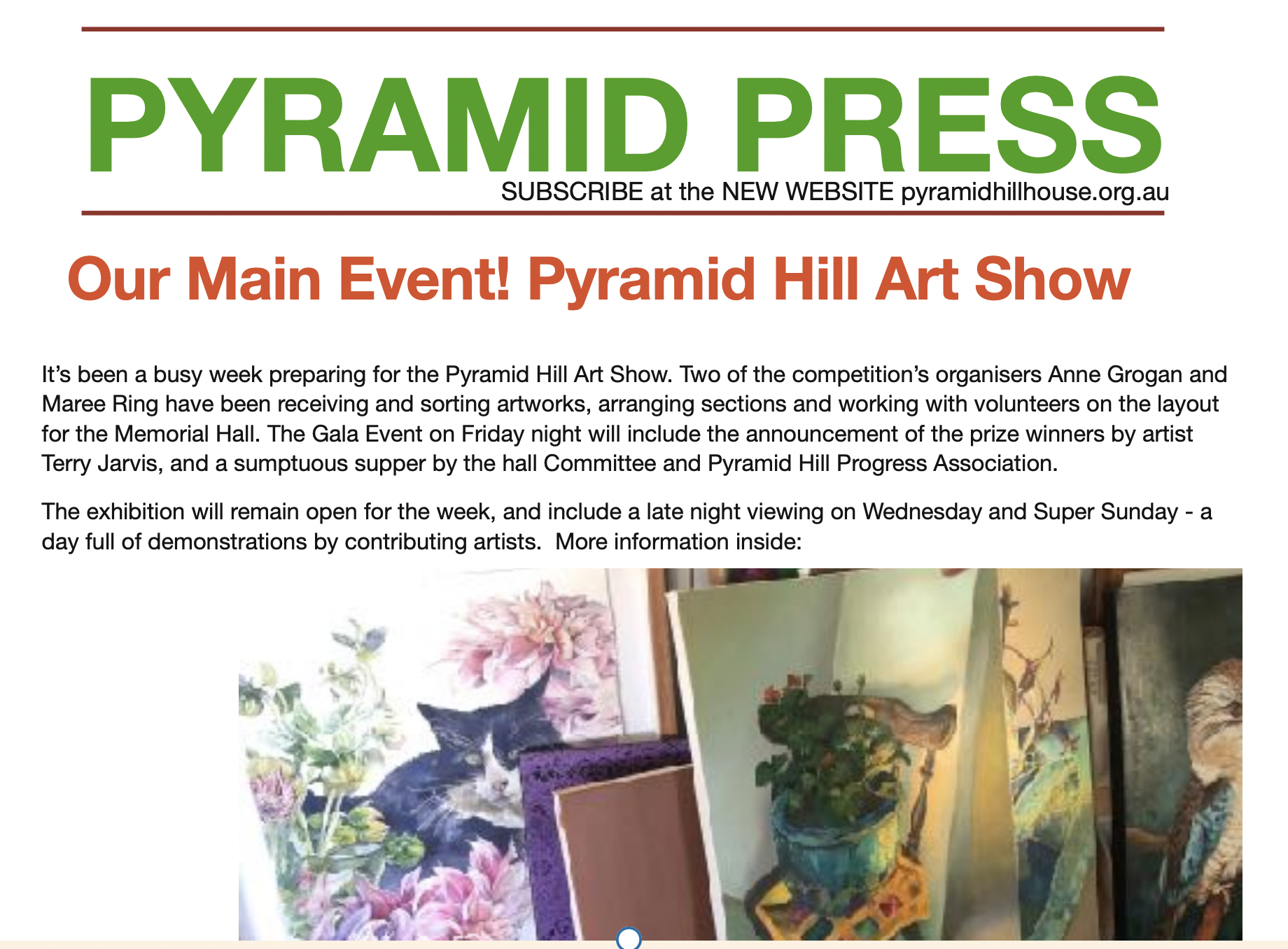 Pyramid Press – Pyramid Hill Neighbourhood House