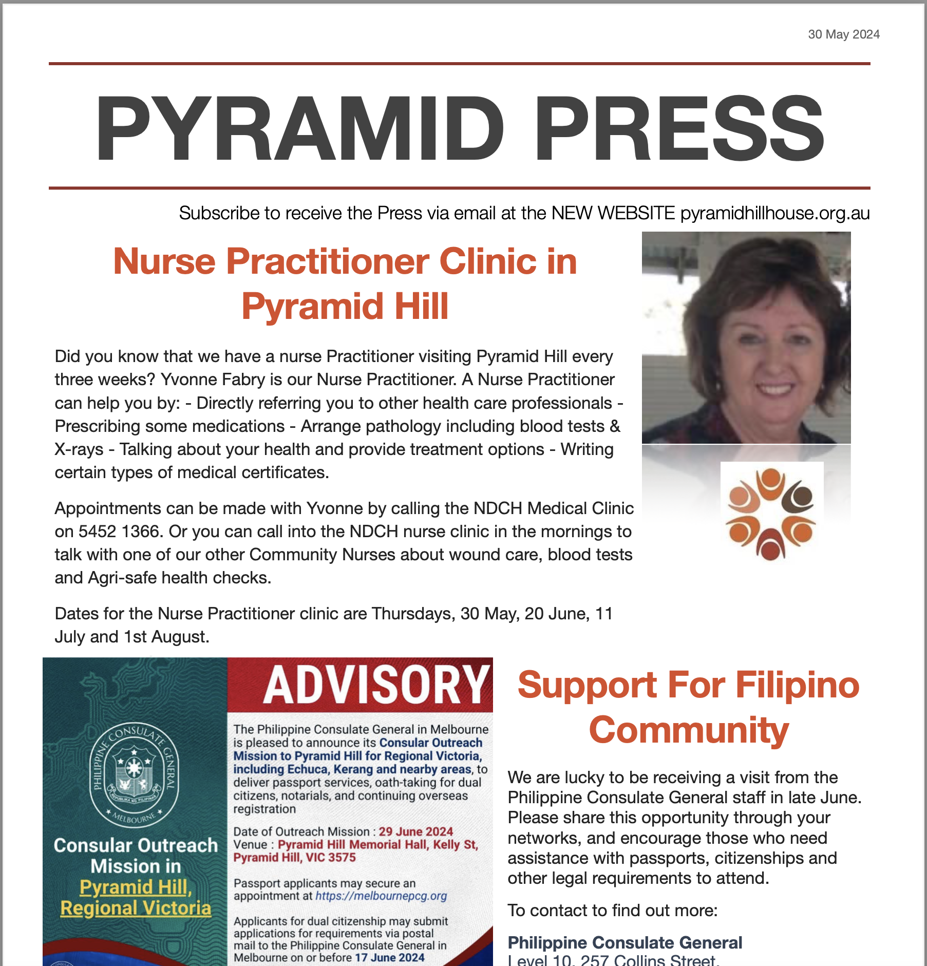 Pyramid Press – Pyramid Hill Neighbourhood House