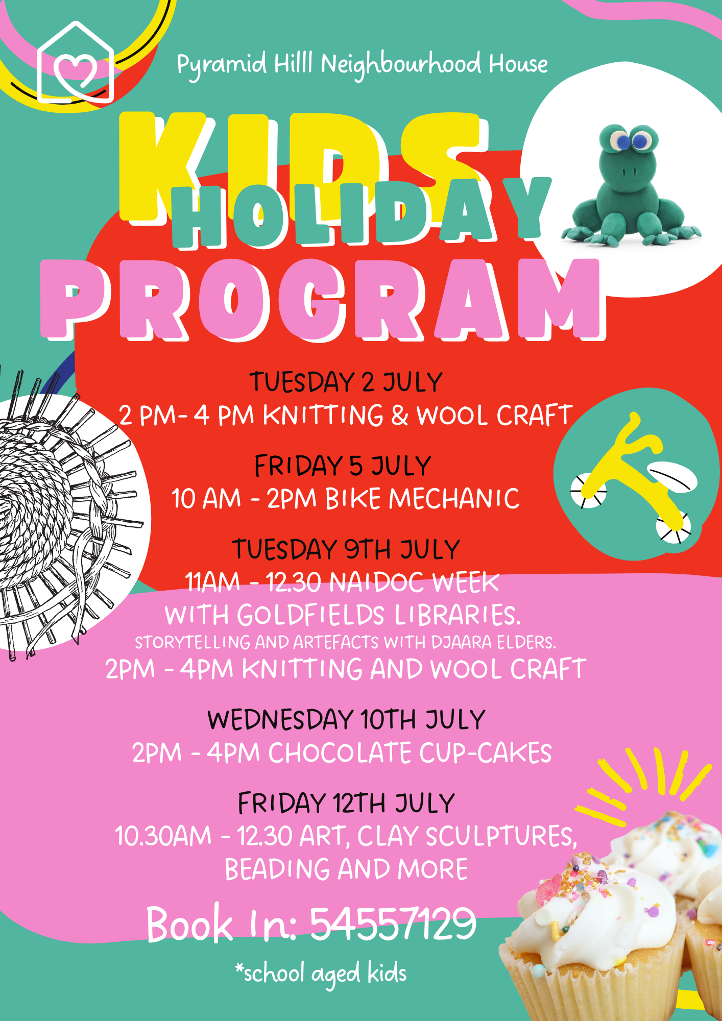 Kids Holiday Program – Pyramid Hill Neighbourhood House